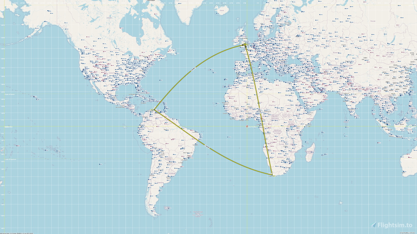 RAF A400M Flight plans - Callsign RRR6231 for Microsoft Flight ...