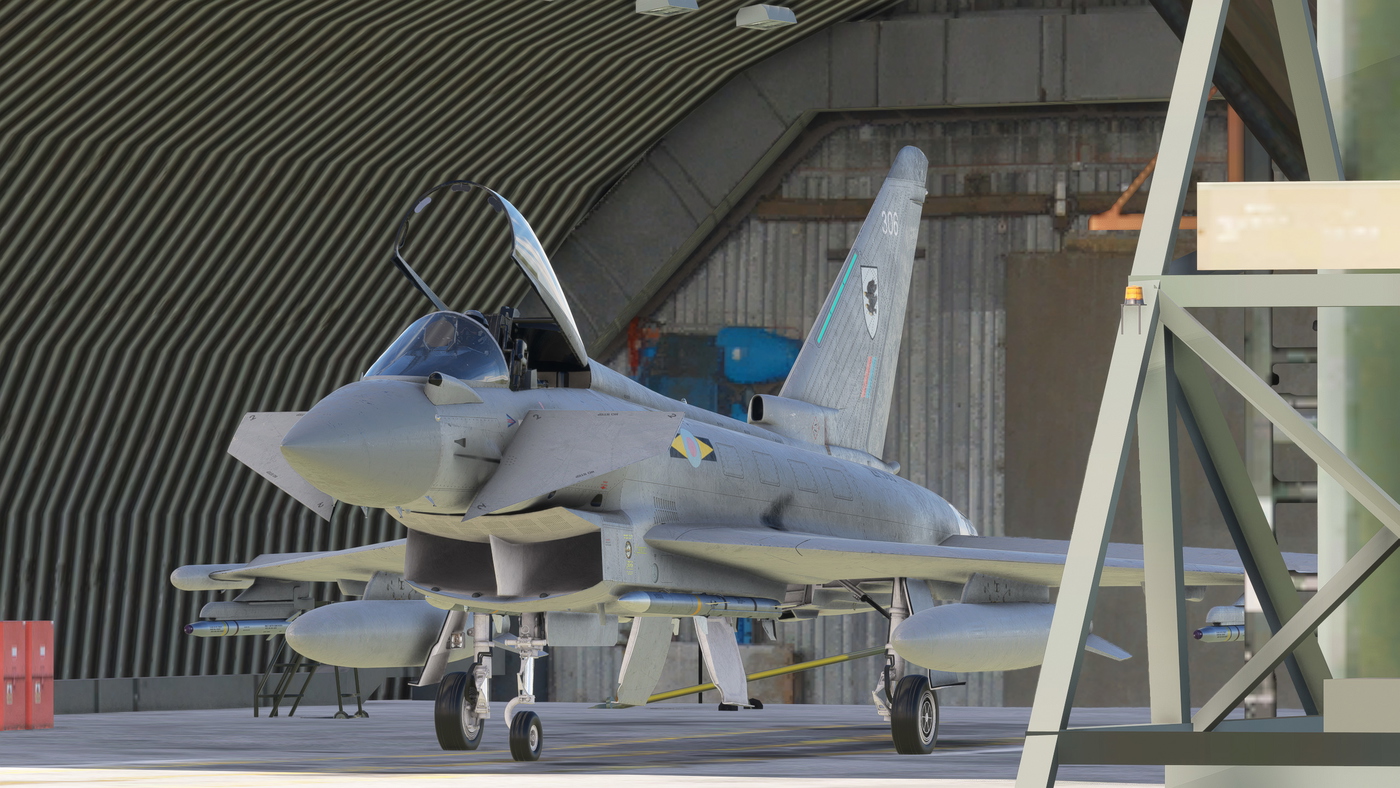 RAF Coningsby 11 Squadron Livery Pack for Microsoft Flight Simulator | MSFS