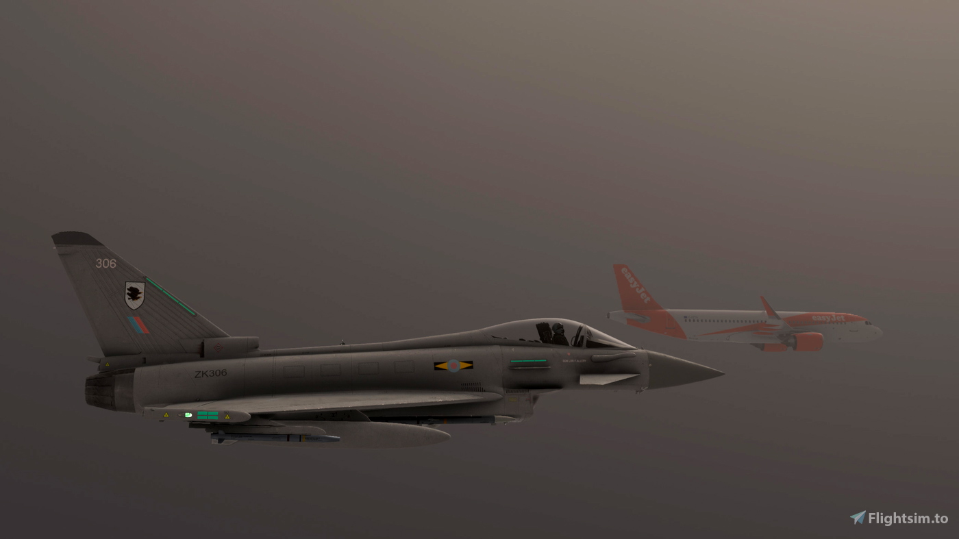 RAF Coningsby 11 Squadron Livery Pack for Microsoft Flight Simulator | Feed