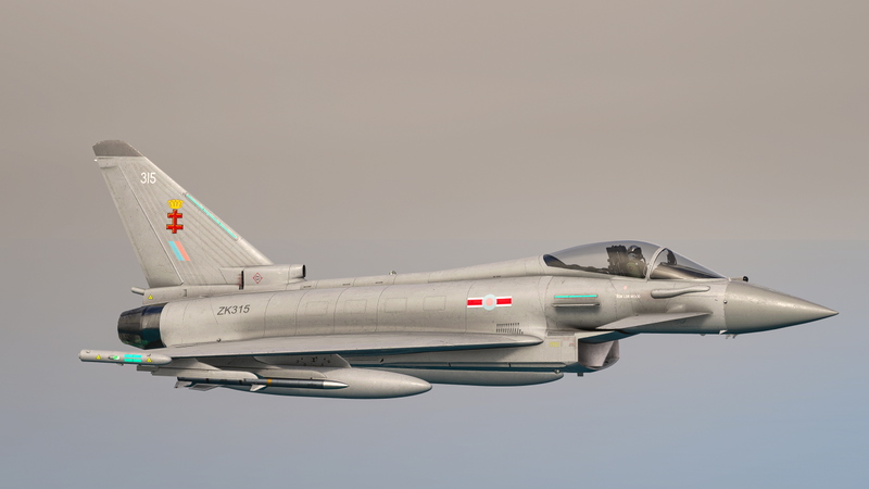 CJ Eurofighter Typhoon Liveries for Microsoft Flight Simulator | MSFS