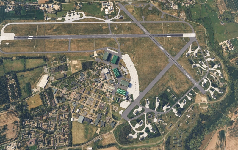 RAF Leeming - EGXE - UK for Microsoft Flight Simulator | MSFS