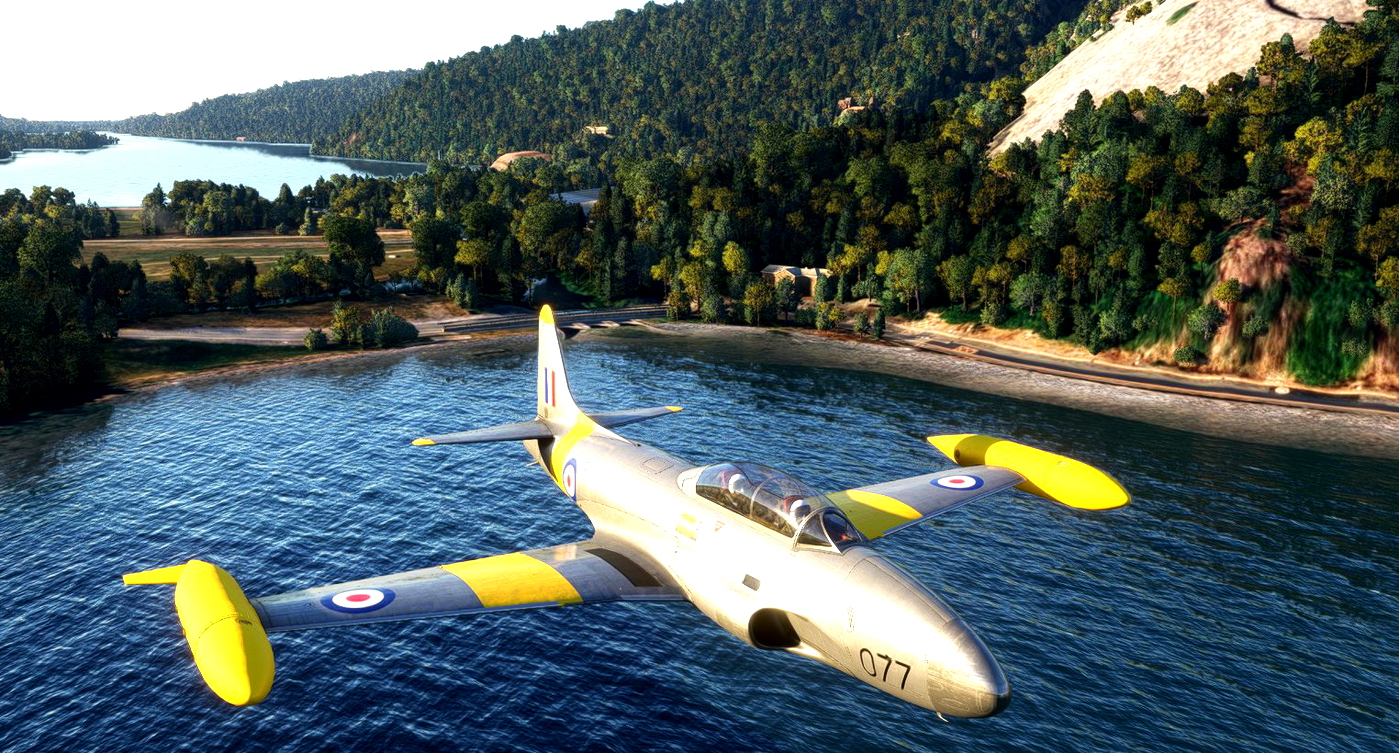 RAF livery for iniBuilds T-33 for Microsoft Flight Simulator | Feed