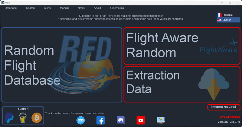 Random Flight Database for Microsoft Flight Simulator | MSFS