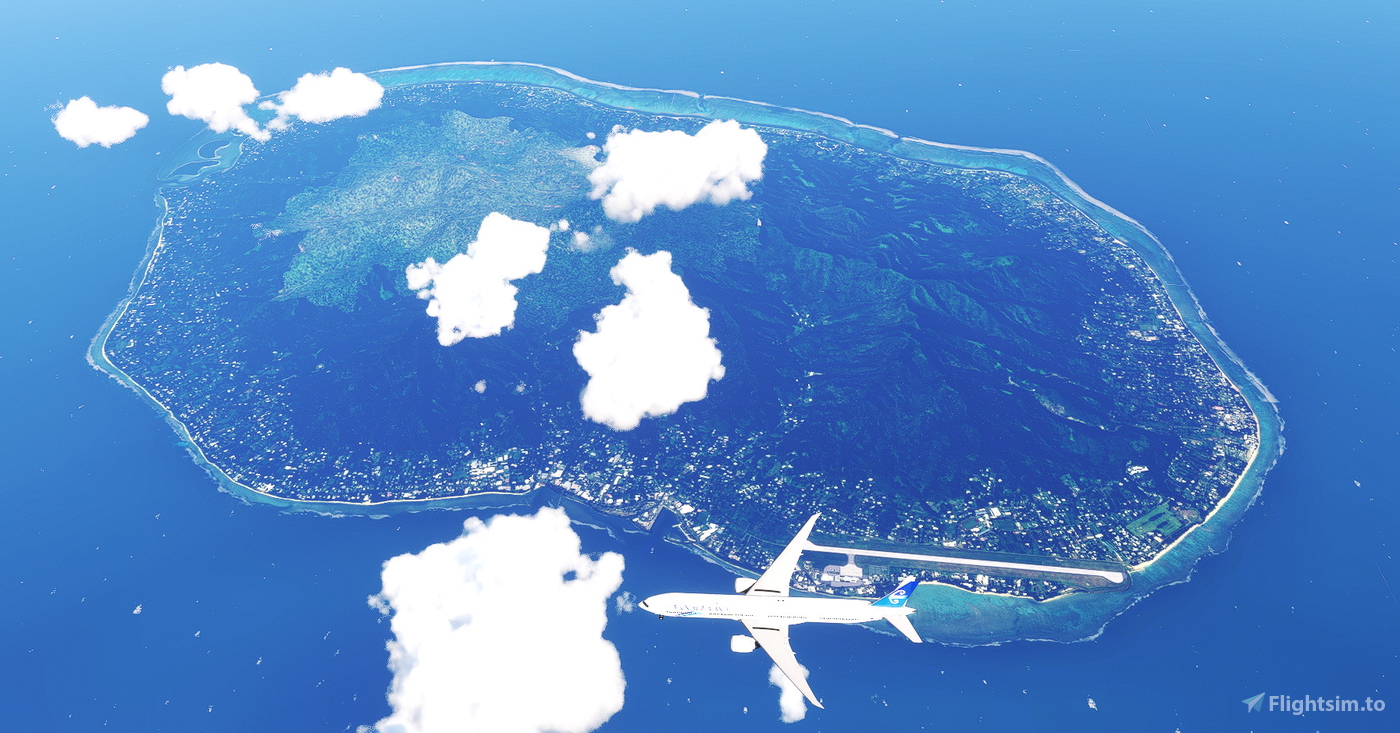 Rarotonga, Cook Islands Coral Reef (Pacific Islands) | MSFS Water Mask ...