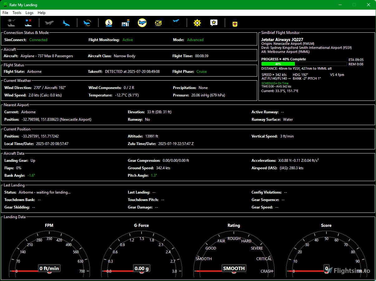 Threads - Rate My Landing for Microsoft Flight Simulator | MSFS