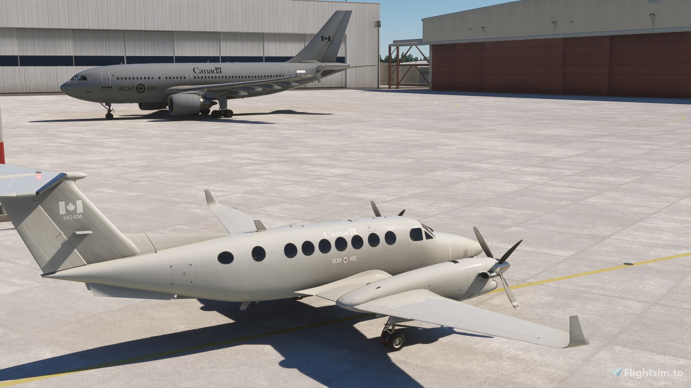 RCAF Livery for King Air 350 for Microsoft Flight Simulator | MSFS