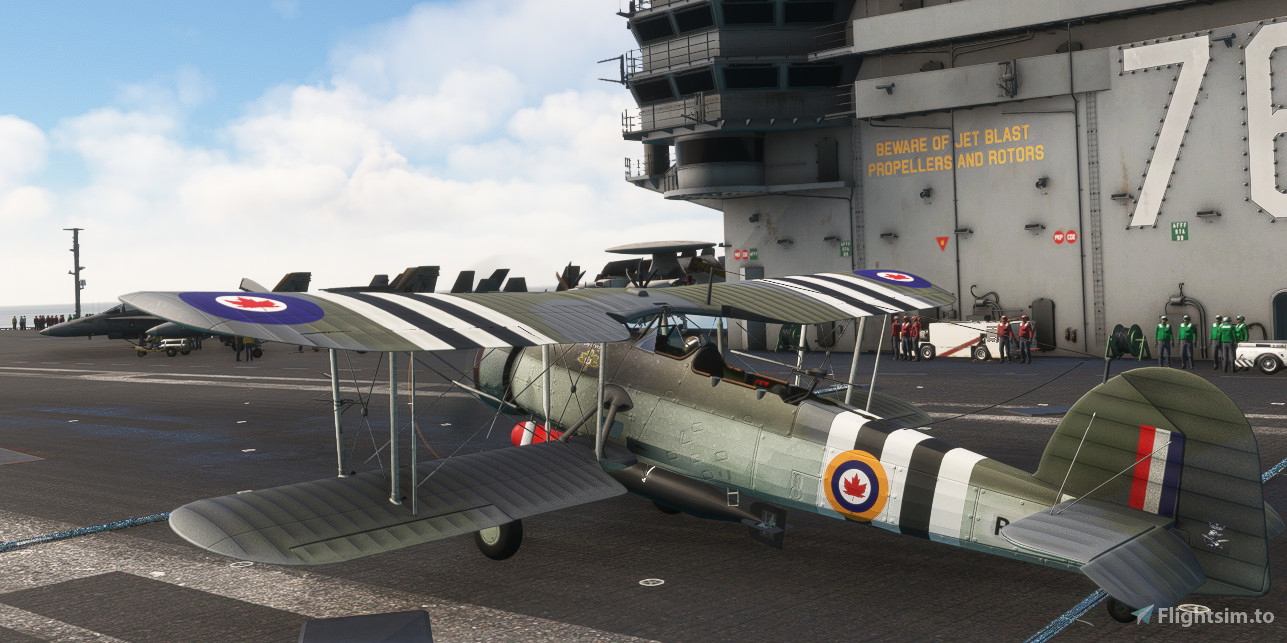 RCN Livery Fairy Swordfish pour Microsoft Flight Simulator | MSFS