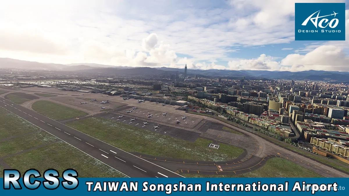 RCSS Taipei SongShan International Airport (ACODESIGN STUDIO) | GSX Profile for Microsoft Flight ...