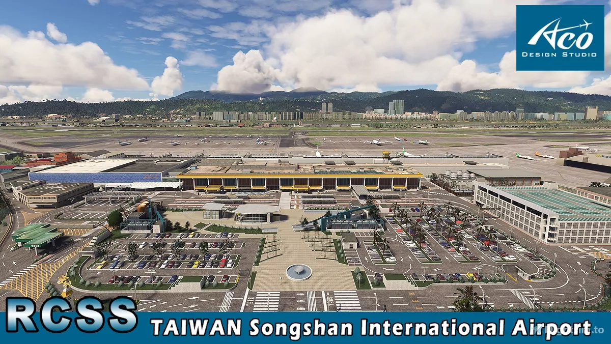 RCSS Taipei SongShan International Airport (ACODESIGN STUDIO) | GSX Profile for Microsoft Flight ...