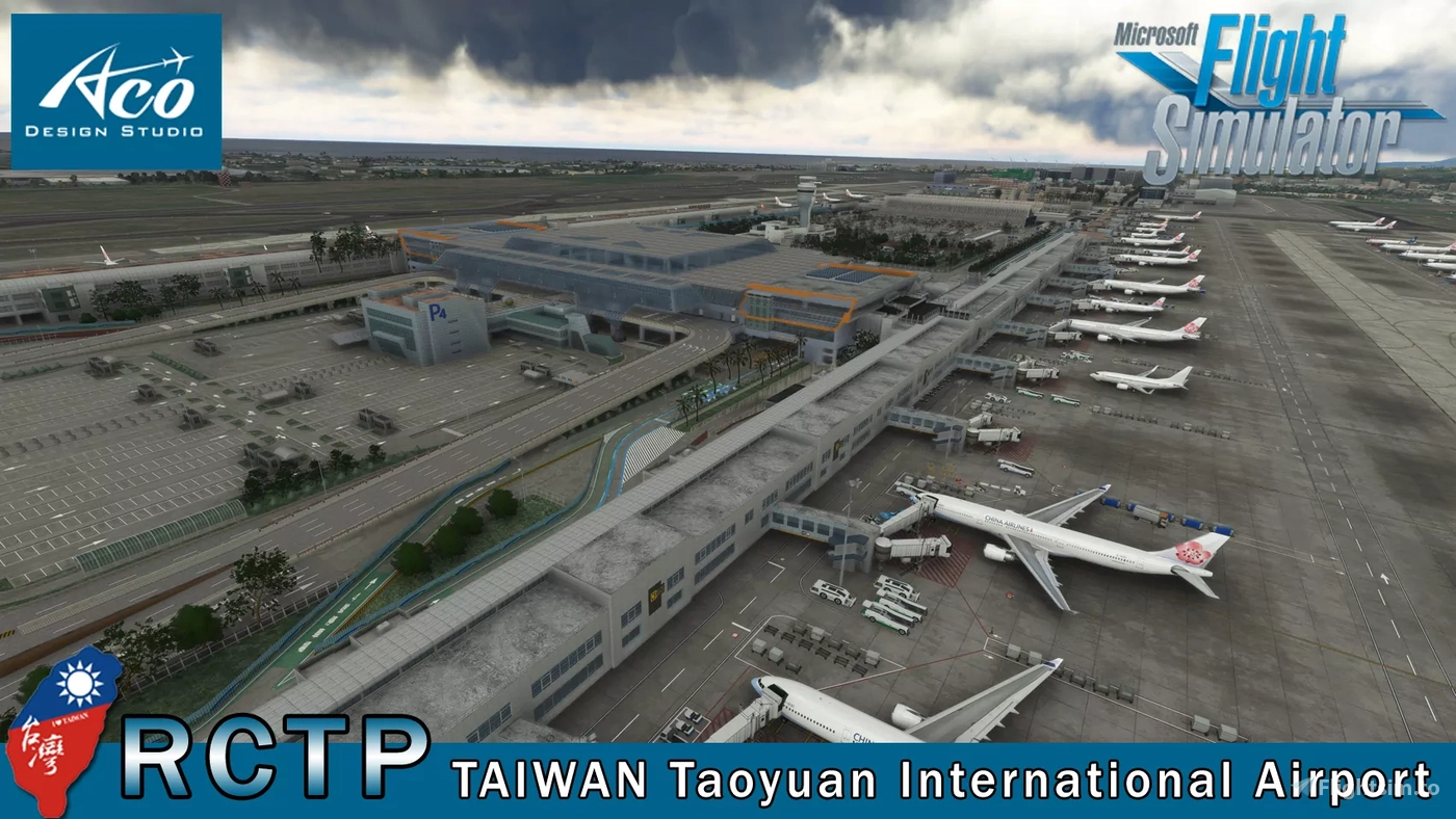 [AcoDesignStudio] Taiwan Taoyuan International Airport | GSX Profile ...