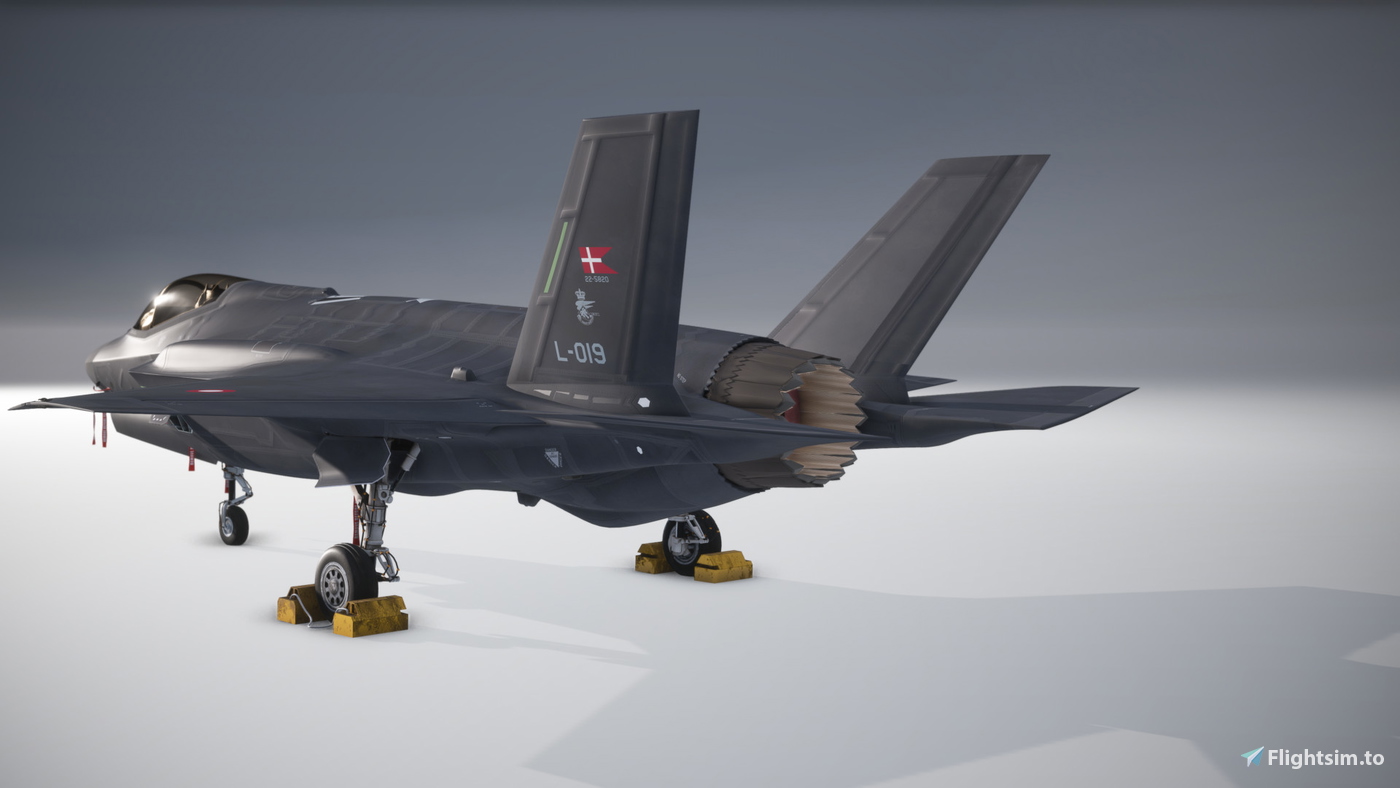 RDAF F-35A Livery Pack for Microsoft Flight Simulator | MSFS