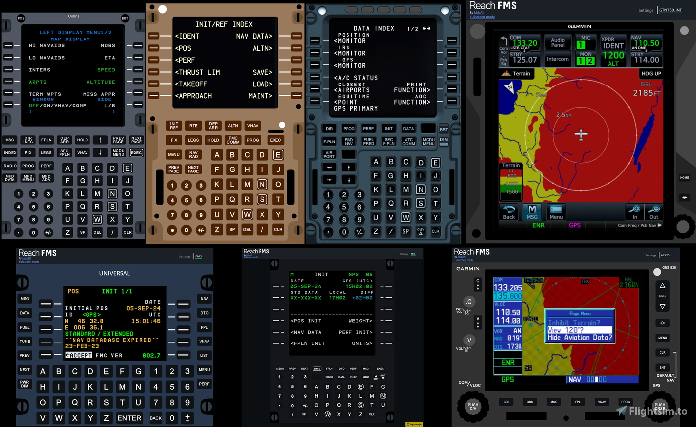 ReachFMS - Universal remote FMS for MSFS for Microsoft Flight Simulator ...