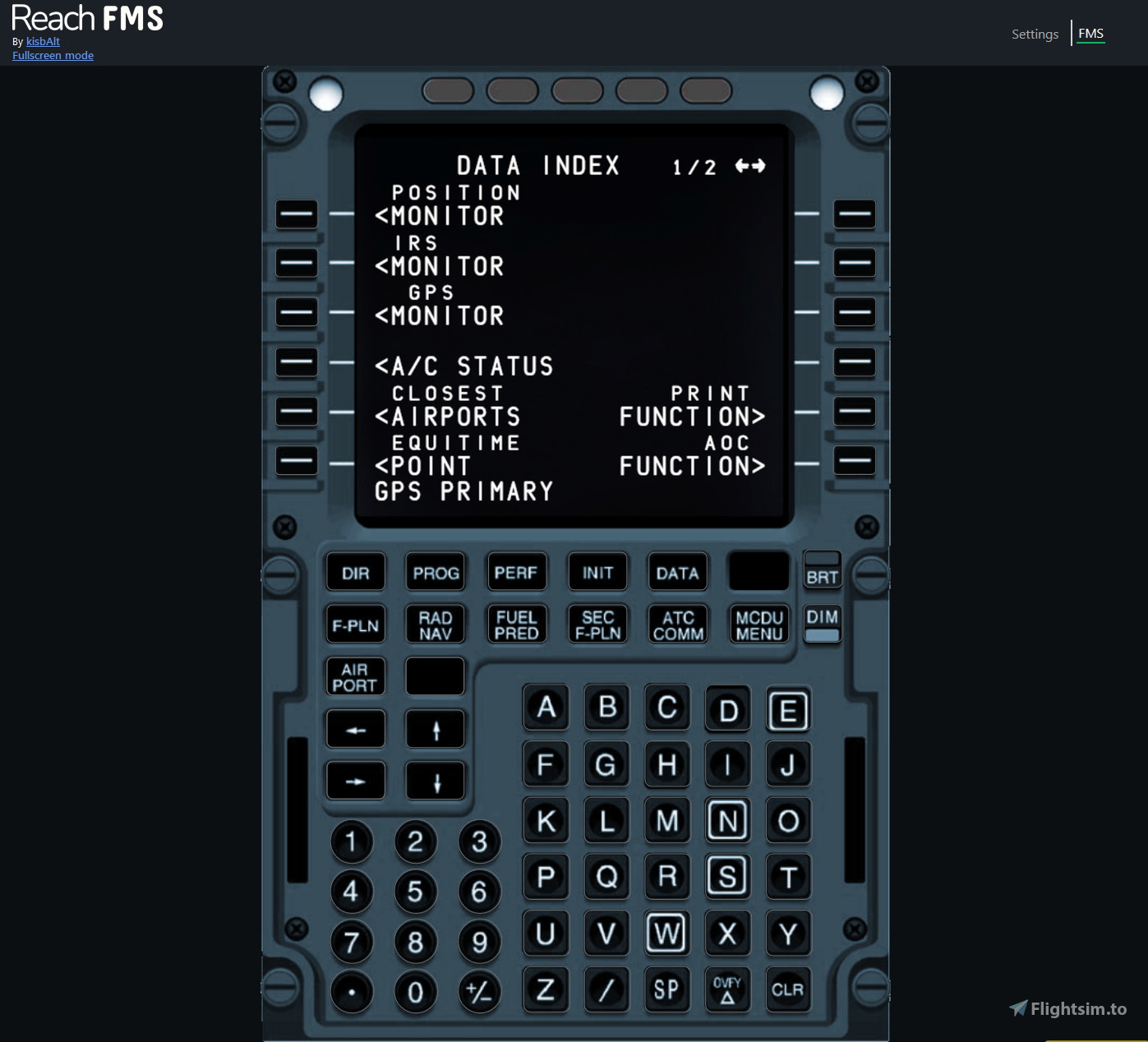 ReachFMS - Universal remote FMS for MSFS for Microsoft Flight Simulator ...
