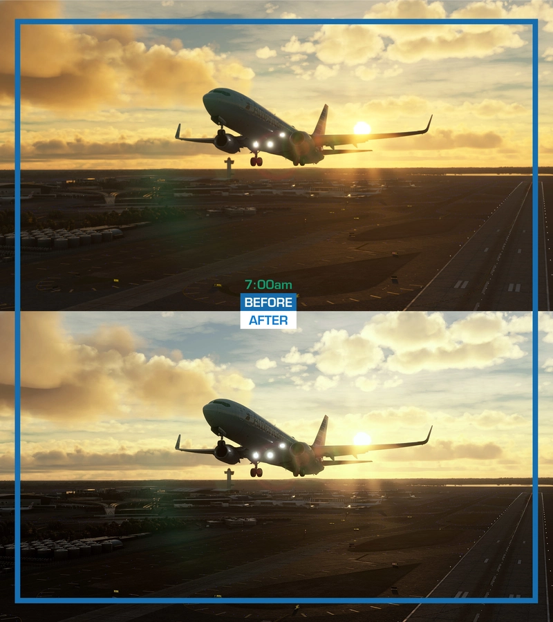 REAL LIFE Reshade Preset for MSFS2020 for Microsoft Flight Simulator | MSFS