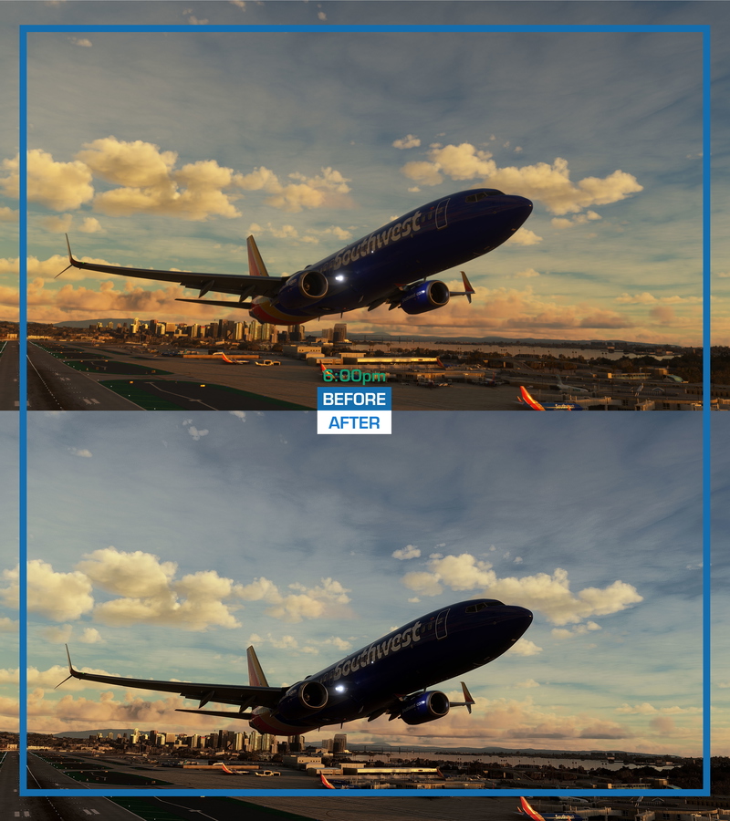 REAL LIFE Reshade Preset for MSFS2020 for Microsoft Flight Simulator | MSFS