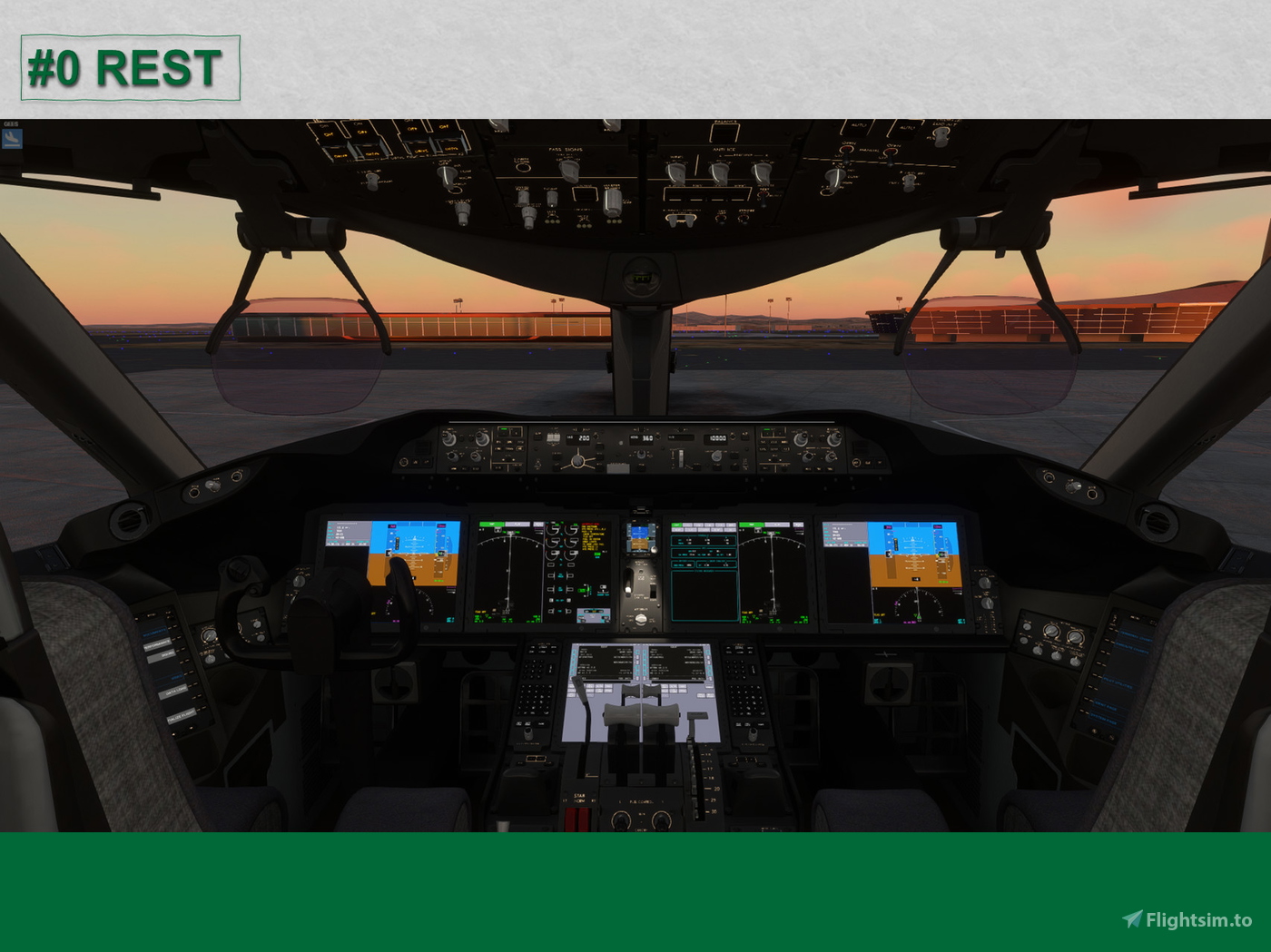 Realistic Custom Camera Asobo Studio Boeing 787-10 para Microsoft Flight Simulator | MSFS