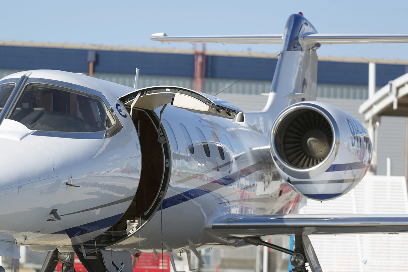 Realistic Engine Fan Textures - Flysimware Learjet 35A pro Microsoft ...