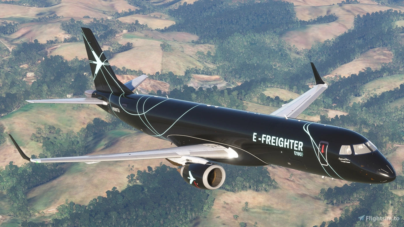 RegionalOne N986TA Embraer E190F for Microsoft Flight Simulator | MSFS