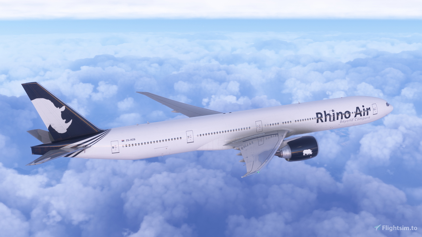 Rhino Air Boeing 777-300ER PMDG for Microsoft Flight Simulator | MSFS