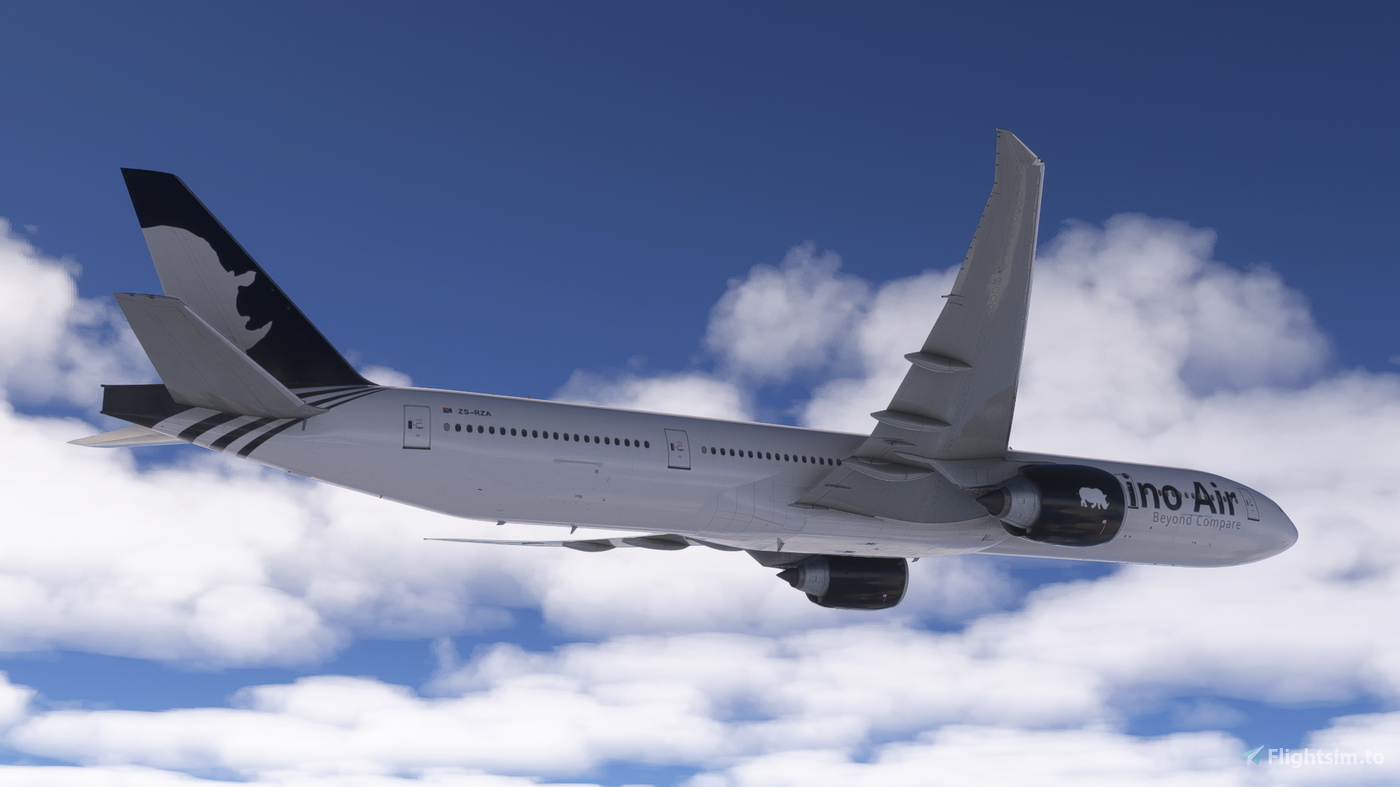 Rhino Air Boeing 777-300ER PMDG pour Microsoft Flight Simulator | MSFS