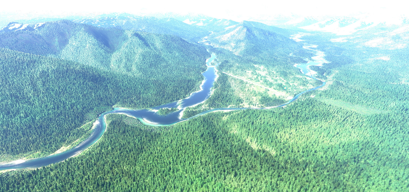 River Exploration Camp for Microsoft Flight Simulator | MSFS