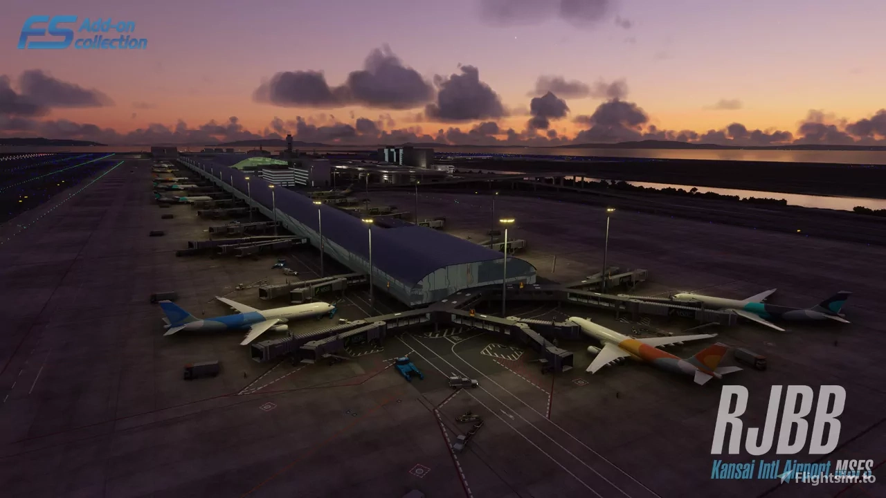 RJBB Kansai International Airport (Technobrain) | GSX Profile のために ...