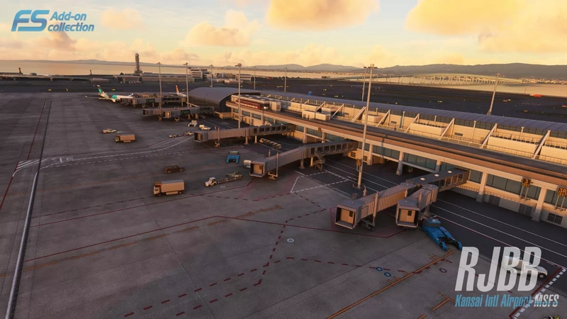 RJBB Kansai International Airport (Technobrain) | GSX Profile for ...