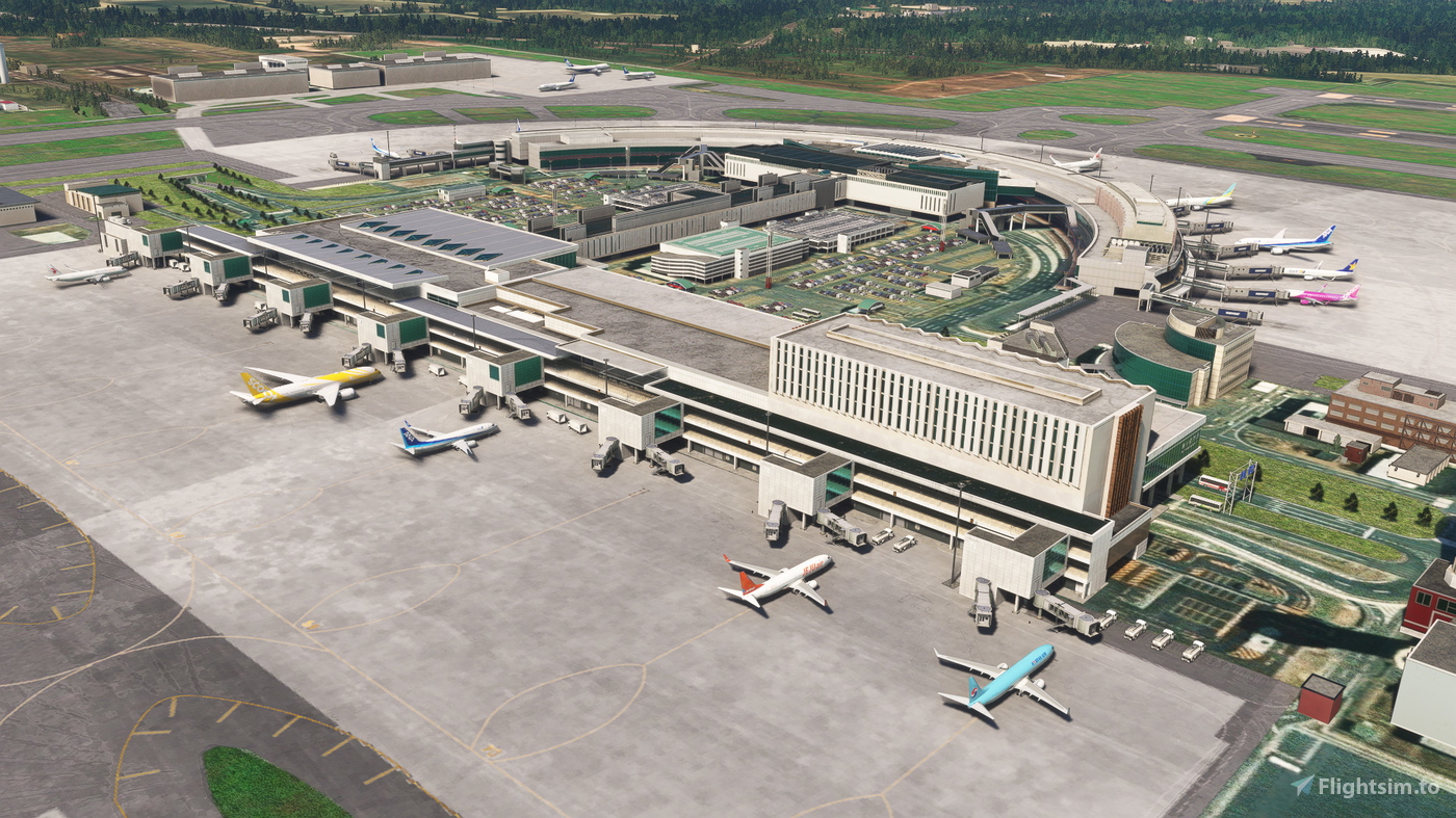 RJCC Sapporo New Chitose - FSLTL Static Aircraft (DominicDesignTeam) for Microsoft Flight ...