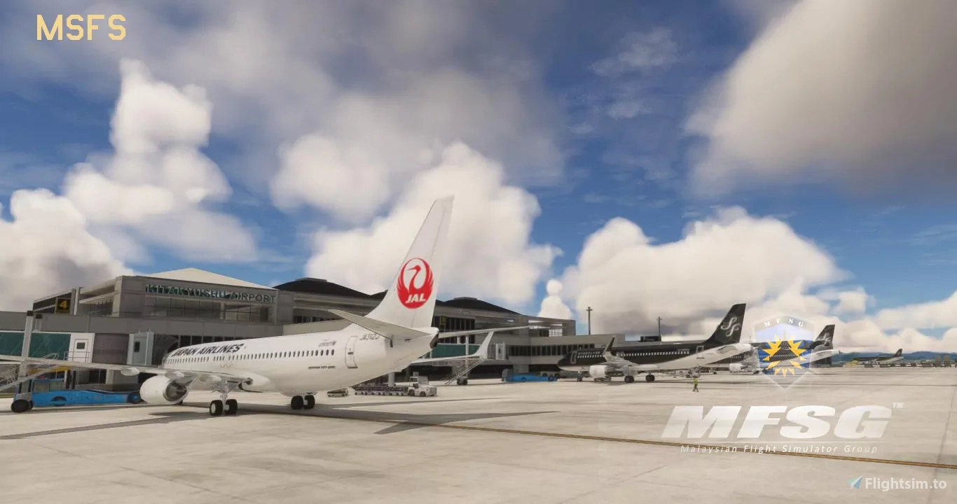 [Mfsg] Kitakyushu Airport | GSX Profile for Microsoft Flight Simulator ...