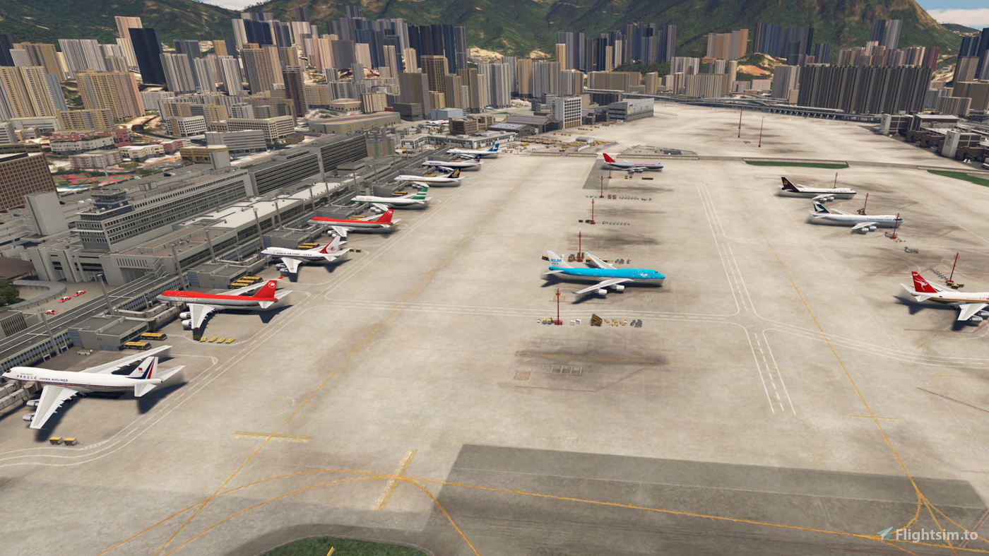 RNAV version "Cheung Chau" approach (w/ PLATE) Rwy 13 VHHX Kai Tak Hong ...