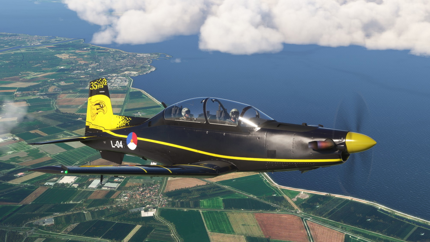 RNLAF PC-7 131 EMVO SQN pour Microsoft Flight Simulator | MSFS