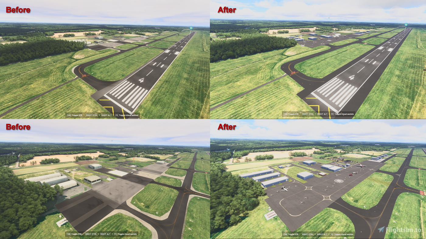 KRWI - Rocky Mount - Wilson Regional Airport for Microsoft Flight ...