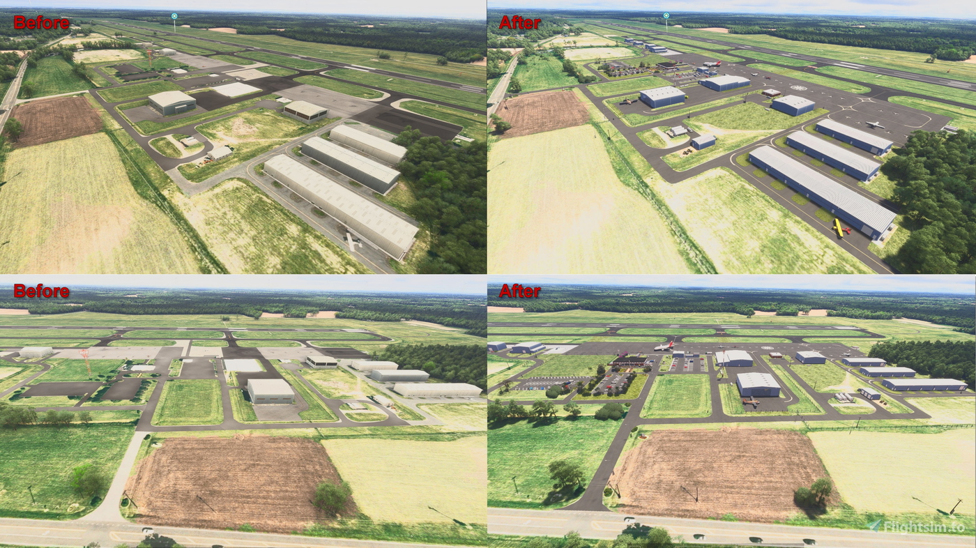 KRWI - Rocky Mount - Wilson Regional Airport for Microsoft Flight ...