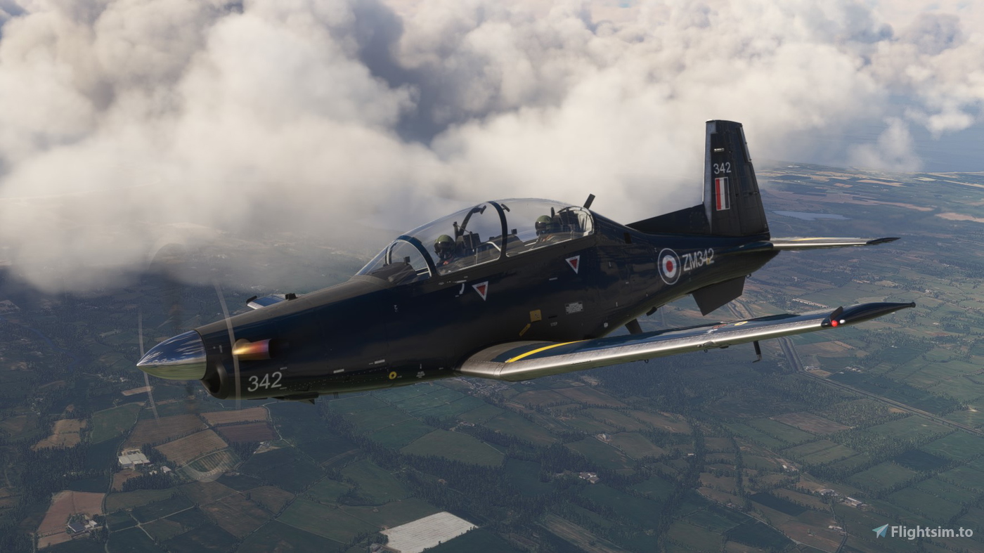 Royal Air Force T-6C for Microsoft Flight Simulator | MSFS
