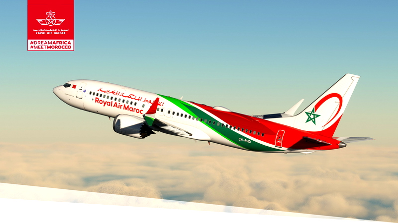 Royal Air Maroc Fleet w/ 3D Cabin | iFly 737 MAX 8 for Microsoft Flight ...