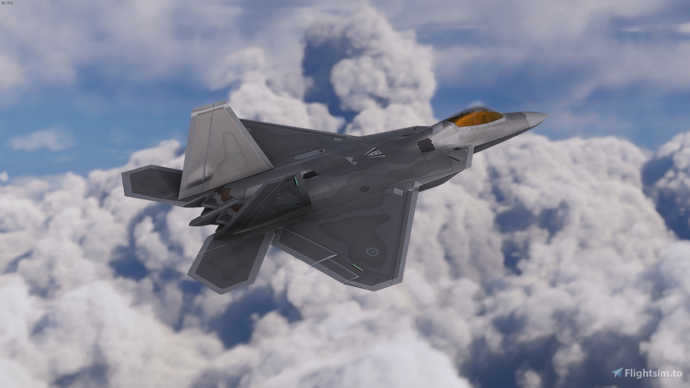 Royal Australian Air Force (RAAF) | F-22A A50-007 for Microsoft Flight ...