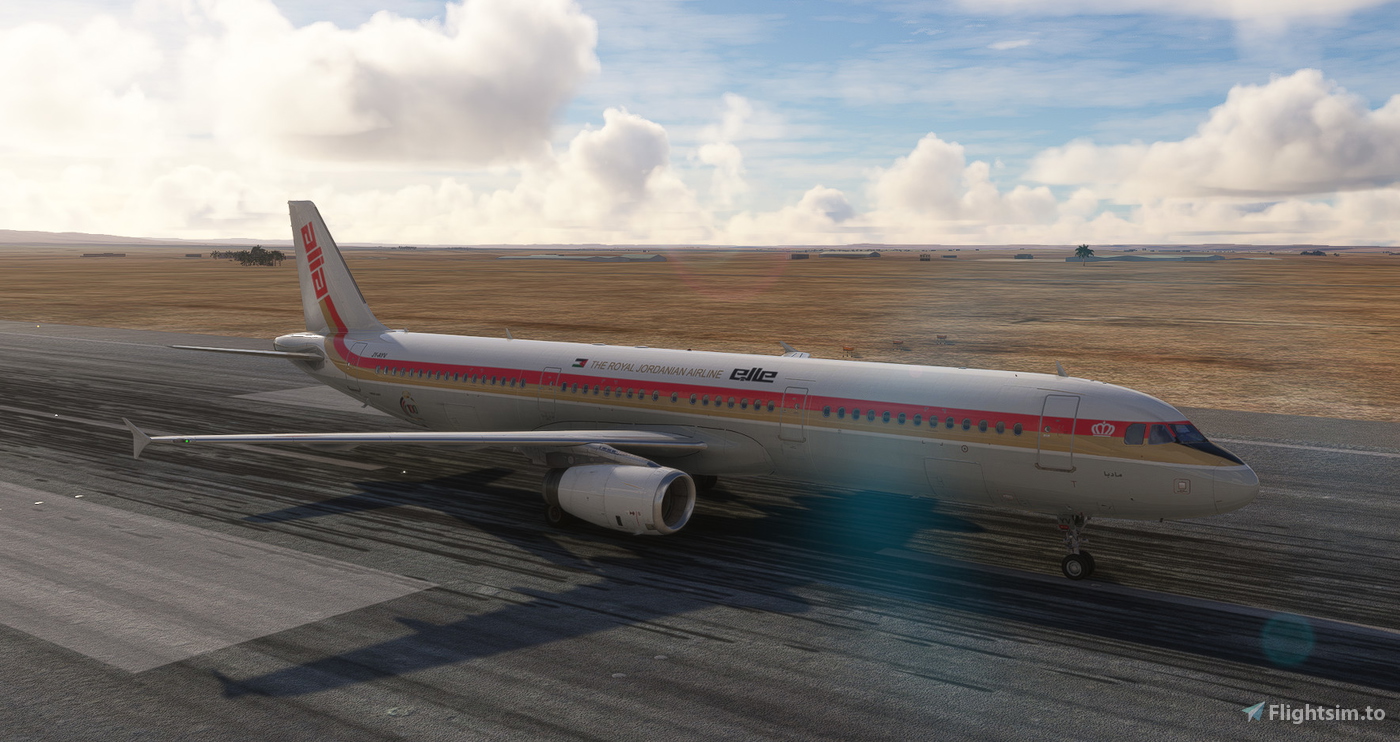 Royal Jordanian JY-AYV (IAE) | 8K & 4K | Cabin | Fenixsim A321 | Requested für Microsoft Flight ...