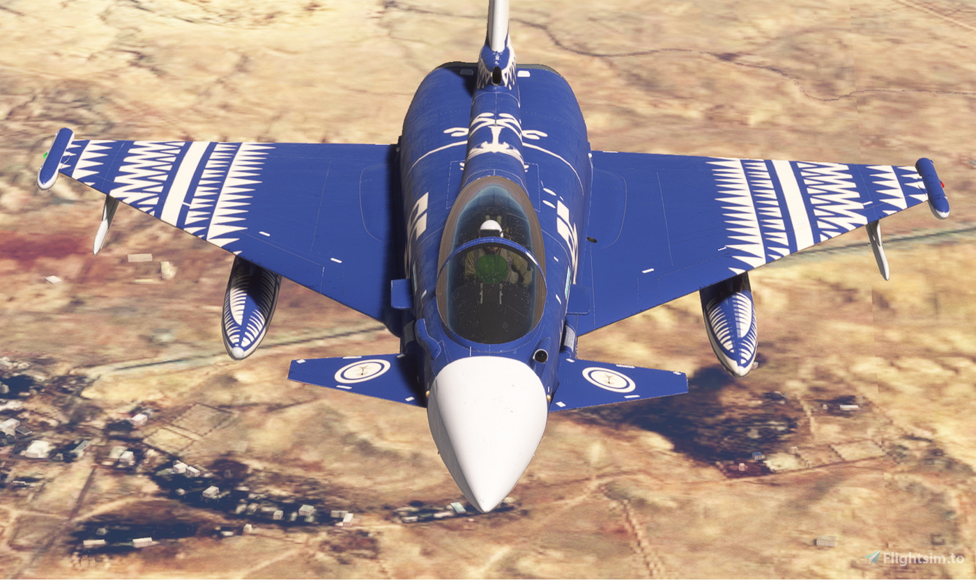 RSAF National Day 2025 Typhoon för Microsoft Flight Simulator | MSFS