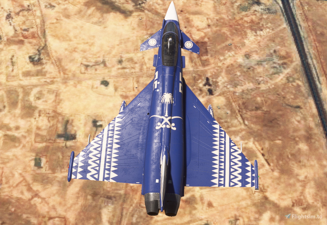 RSAF National Day 2025 Typhoon dla Microsoft Flight Simulator | MSFS