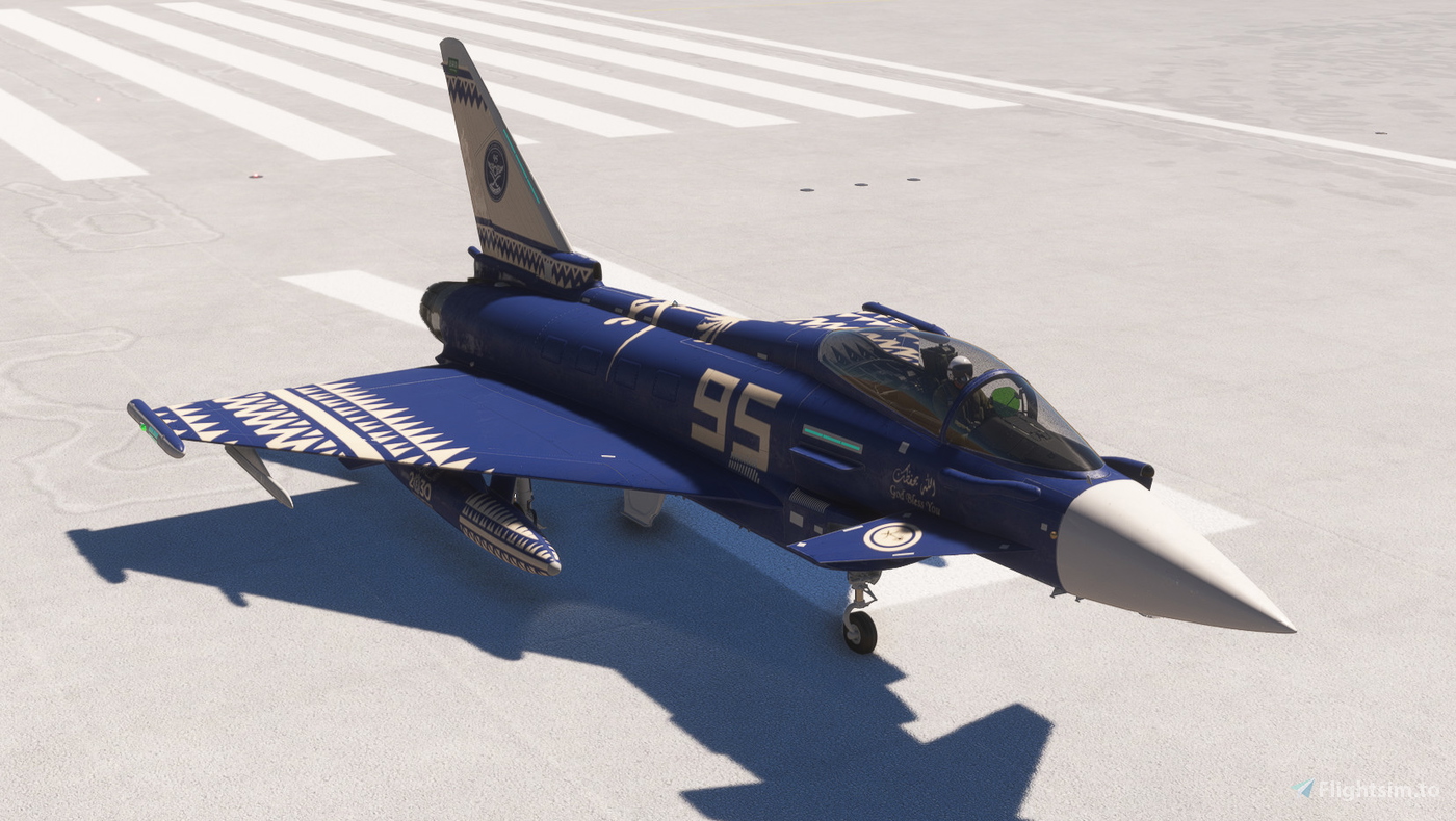 RSAF National Day 2025 Typhoon dla Microsoft Flight Simulator | MSFS