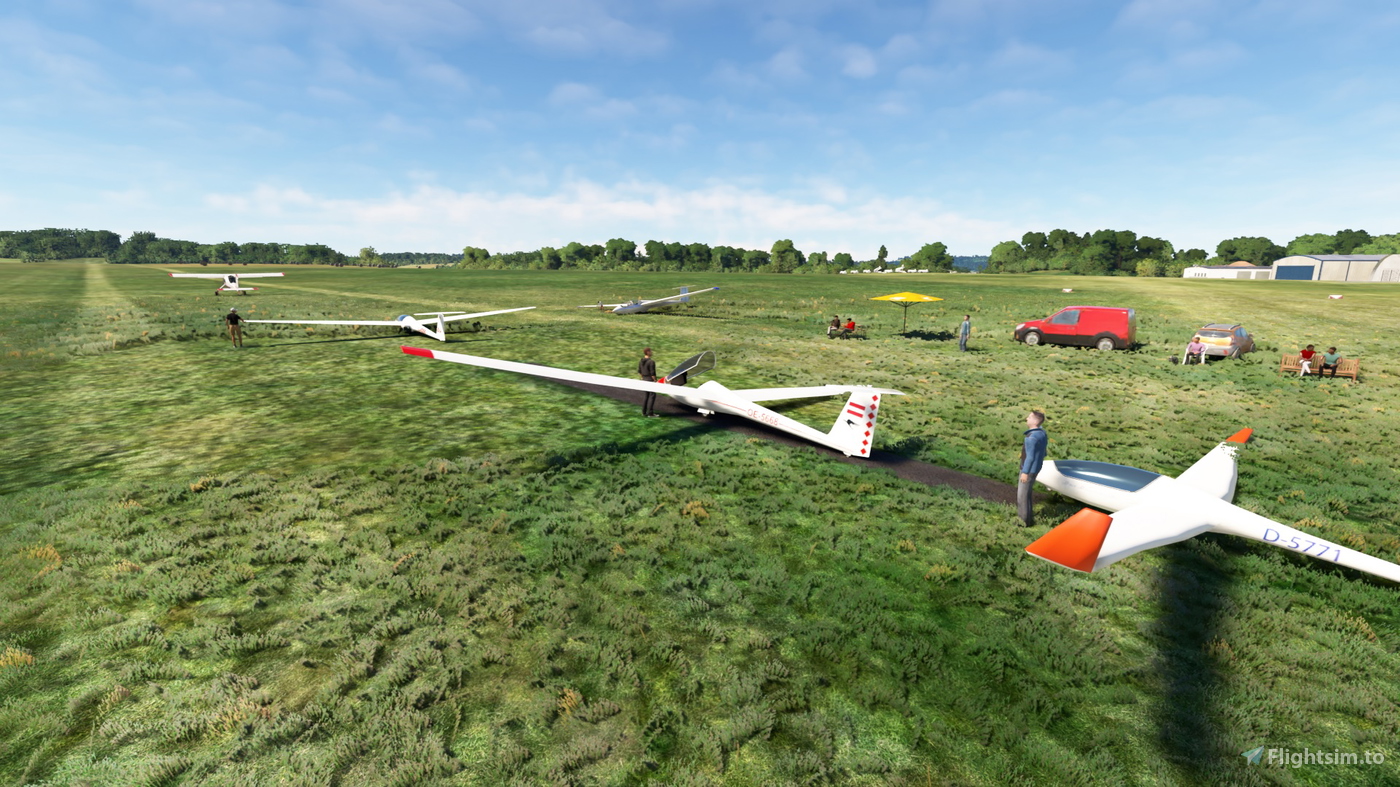 Rudolstadt Groschwitz Airfield EDOK for Microsoft Flight Simulator | MSFS