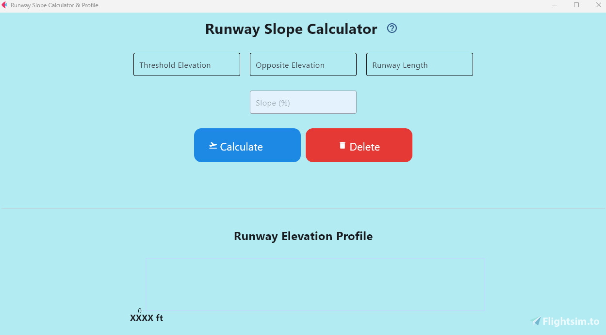 Runway Slope Calculator - MSFS Add-on - Flightsim.to