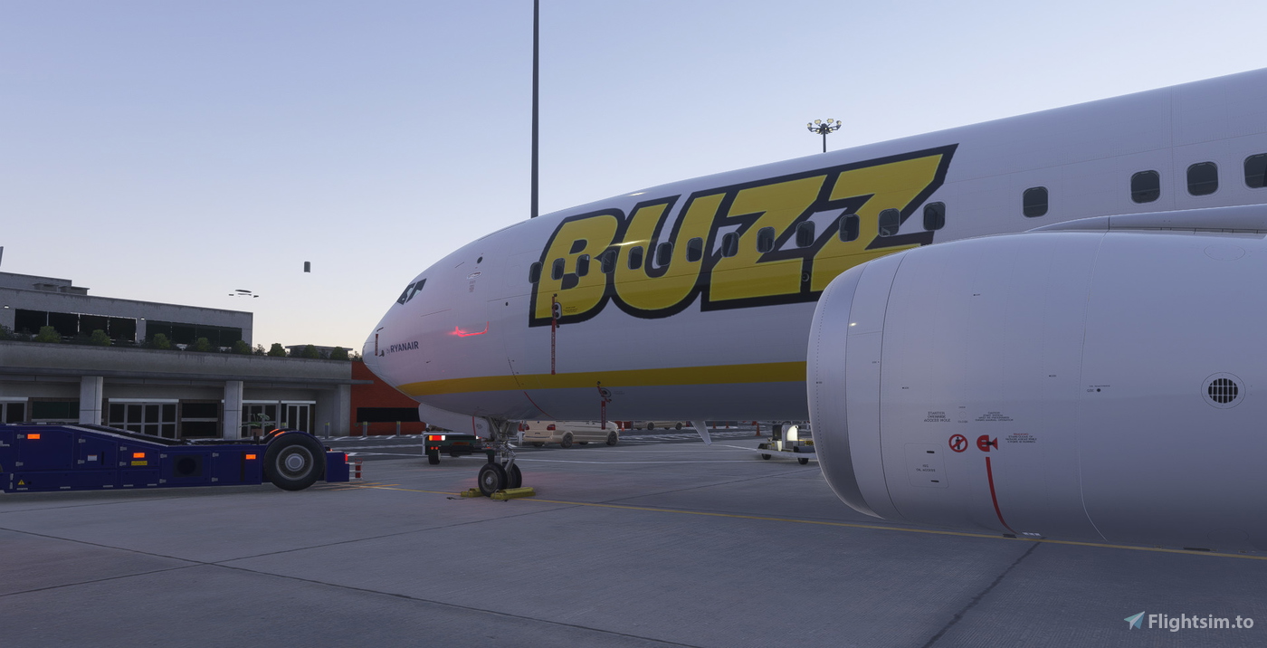 Ryanair Buzz - SP-RZE | Asobo B737 Max 8 | 8K for Microsoft Flight ...