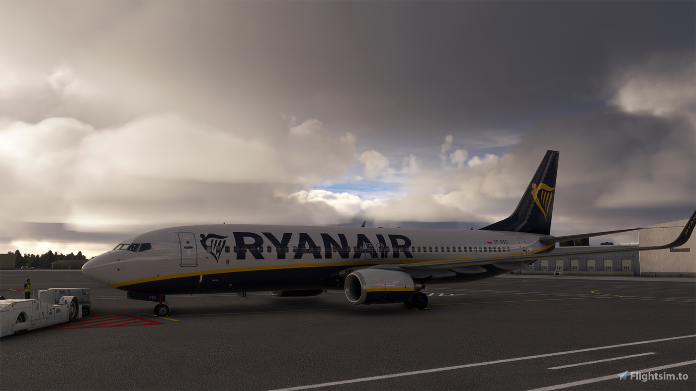 Ryanair Buzz SP-RSA to RSK PMDG 737-8AS for Microsoft Flight Simulator ...