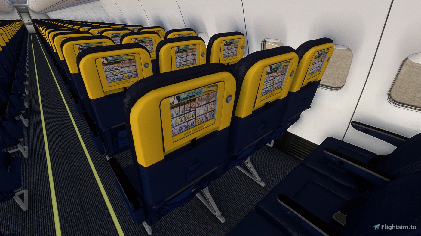 Ryanair "logojets" PMDG 737-800BW Pack 2 for Microsoft Flight Simulator ...
