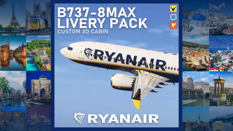iFly Boeing 737 MAX Liveries for Microsoft Flight Simulator | MSFS