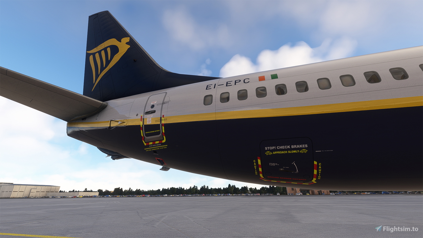 Ryanair "Special cargo Decals" PMDG 737-800BW for Microsoft Flight ...