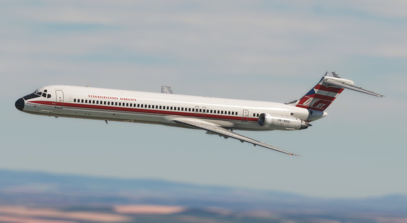 ČSA Československé Aerolinie (fictional) [OK-MDG] Leonardo MD82 (Fly ...
