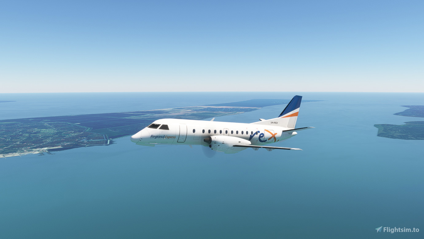 Saab 340 aircraft for MSFS2020 4K für Microsoft Flight Simulator | MSFS