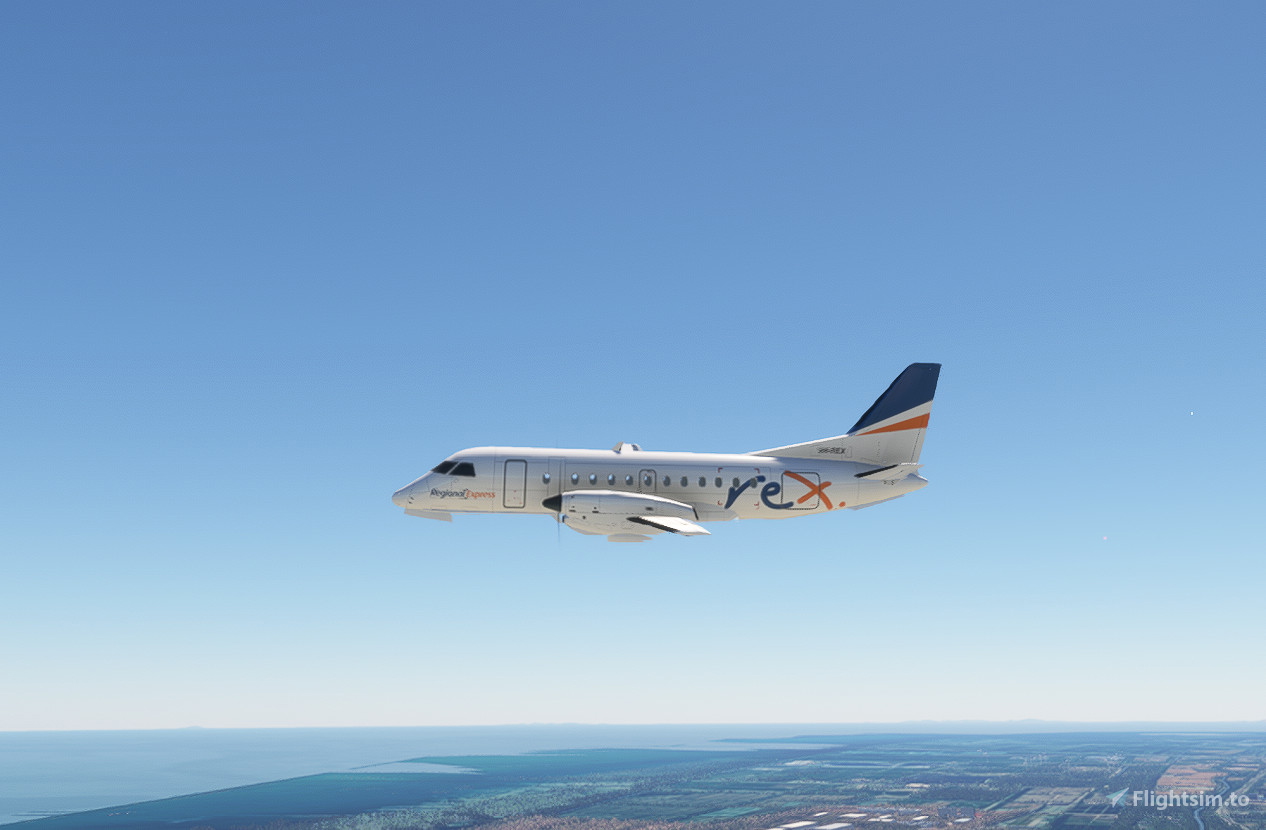 Saab 340 aircraft for MSFS2020 4K per Microsoft Flight Simulator | MSFS